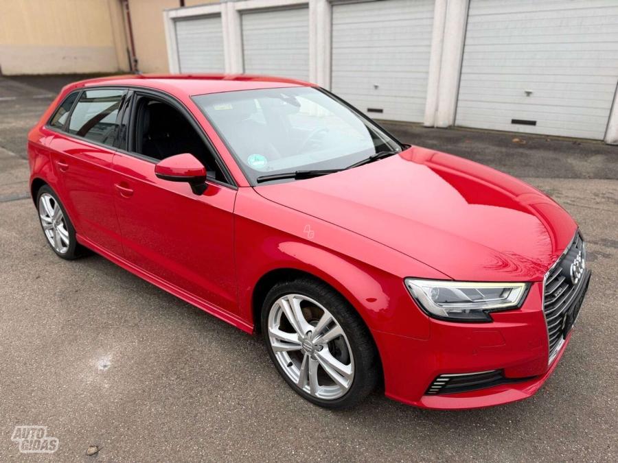 Sarkans Audi A3 2020 Kauņa, ar dzinēja tilpumu 1.40 L un nobraukumu 43 tūkst. km par 21781 €, foto 2 vietnē AUTOMOTO.COM.LV
