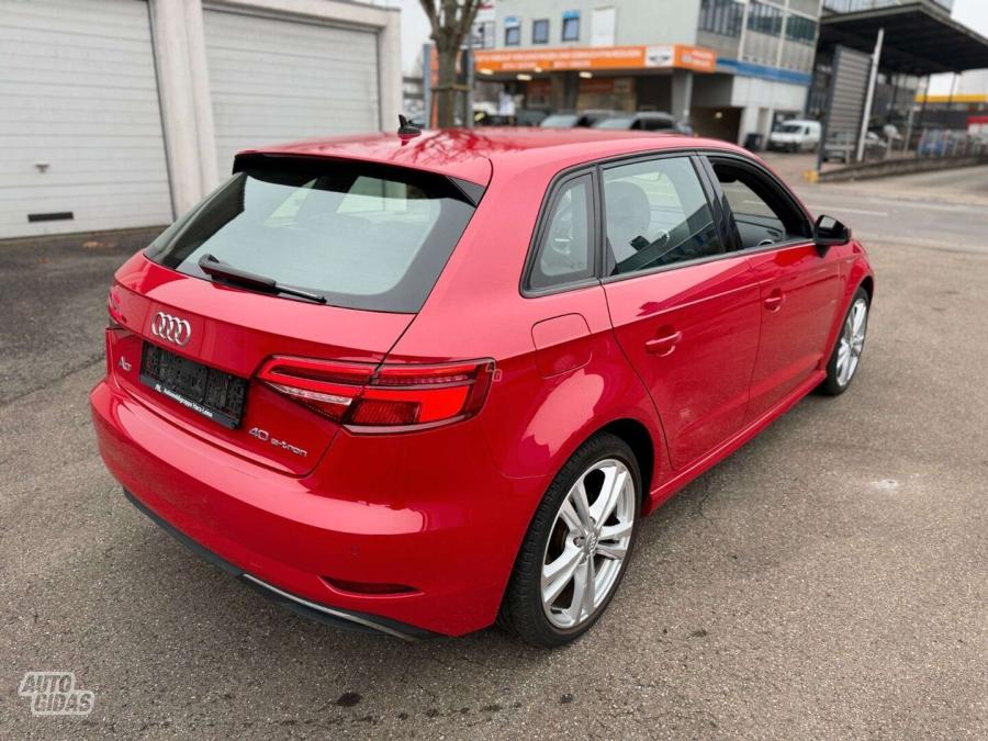 Sarkans Audi A3 2020 Kauņa, ar dzinēja tilpumu 1.40 L un nobraukumu 43 tūkst. km par 21781 €, foto 5 vietnē AUTOMOTO.COM.LV