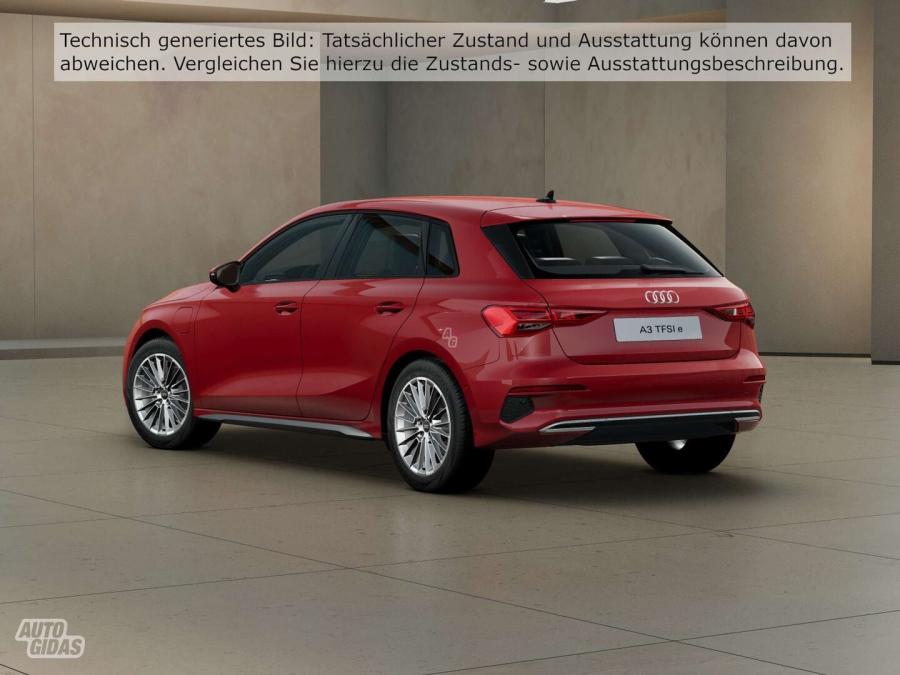 Red Audi A3 2022 in Kaunas, with an engine capacity of 1.40 L and mileage of 27 thousand km for 31114 €, photo 4 on AUTOMOTO.COM.LV