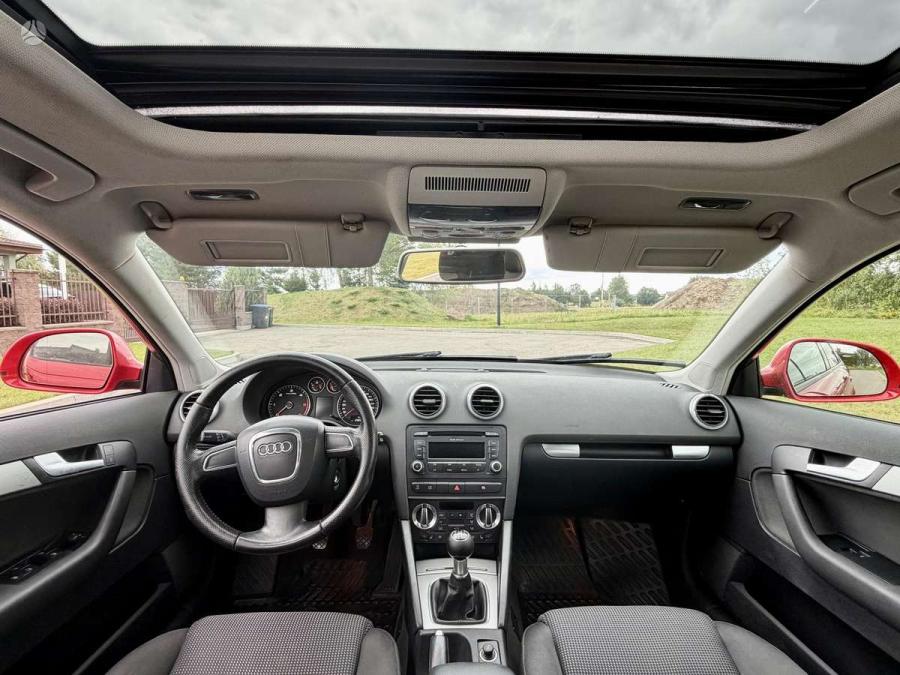 Sarkans Audi A3 2009 Viļņa, ar dzinēja tilpumu 1.60 L un nobraukumu 299 tūkst. km par 3500 €, foto 10 vietnē AUTOMOTO.COM.LV