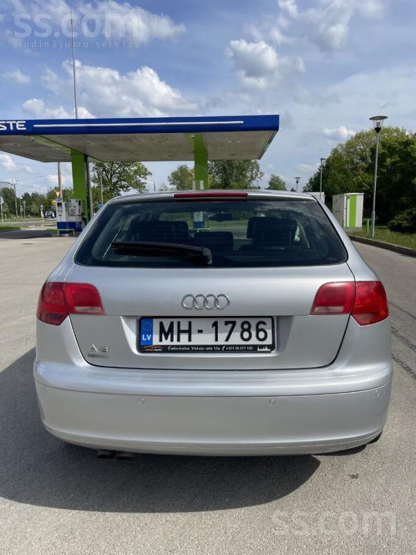 Audi A3 2005 in Riga, with an engine capacity of 2.00 L and mileage of 296 thousand km for 3560 €, photo 5 on AUTOMOTO.COM.LV