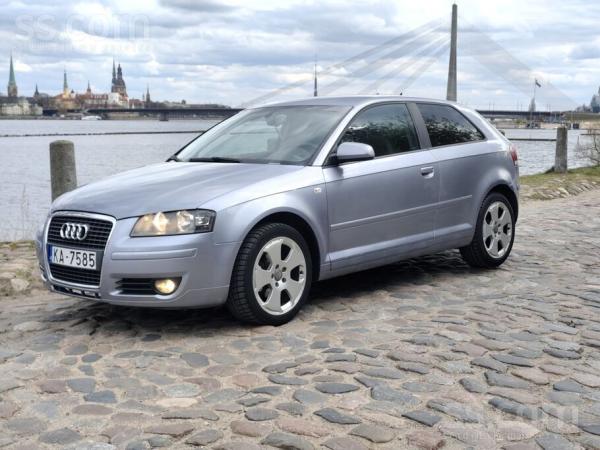 Audi A3 2005 in Riga, with an engine capacity of 1.90 L and mileage of 284 thousand km for 3330 €, photo 1 on AUTOMOTO.COM.LV