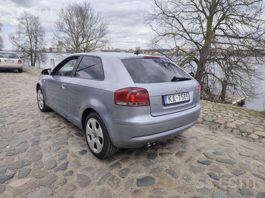 Audi A3 2005 in Riga, with an engine capacity of 1.90 L and mileage of 284 thousand km for 3330 €, photo 3 on AUTOMOTO.COM.LV