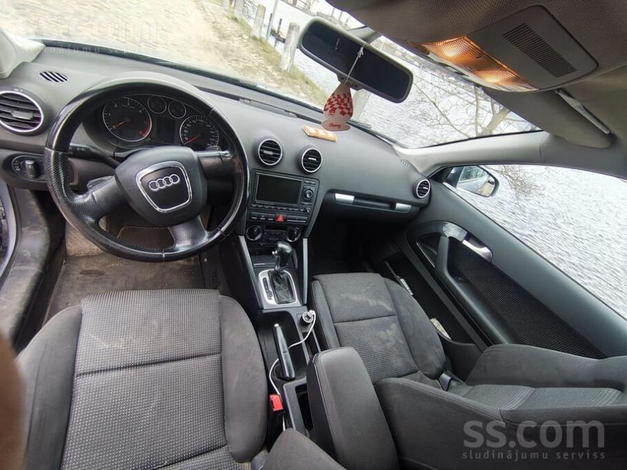 Audi A3 2005 in Riga, with an engine capacity of 1.90 L and mileage of 284 thousand km for 3330 €, photo 7 on AUTOMOTO.COM.LV