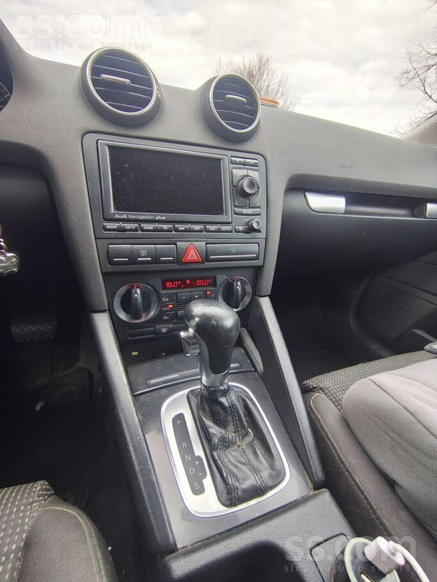 Audi A3 2005 in Riga, with an engine capacity of 1.90 L and mileage of 284 thousand km for 3330 €, photo 8 on AUTOMOTO.COM.LV