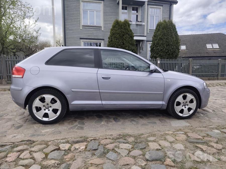 Audi A3 2005 in Riga, with an engine capacity of 1.90 L and mileage of 284 thousand km for 3330 €, photo 9 on AUTOMOTO.COM.LV