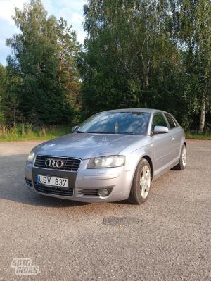 Audi A3 2005 Viļņa, ar dzinēja tilpumu 2.00 L un nobraukumu 290 tūkst. km par 1350 €, foto  vietnē AUTOMOTO.COM.LV