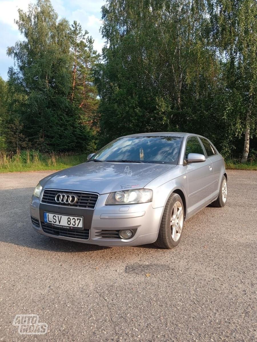 Audi A3 2005 Viļņa, ar dzinēja tilpumu 2.00 L un nobraukumu 290 tūkst. km par 1350 €, foto 1 vietnē AUTOMOTO.COM.LV