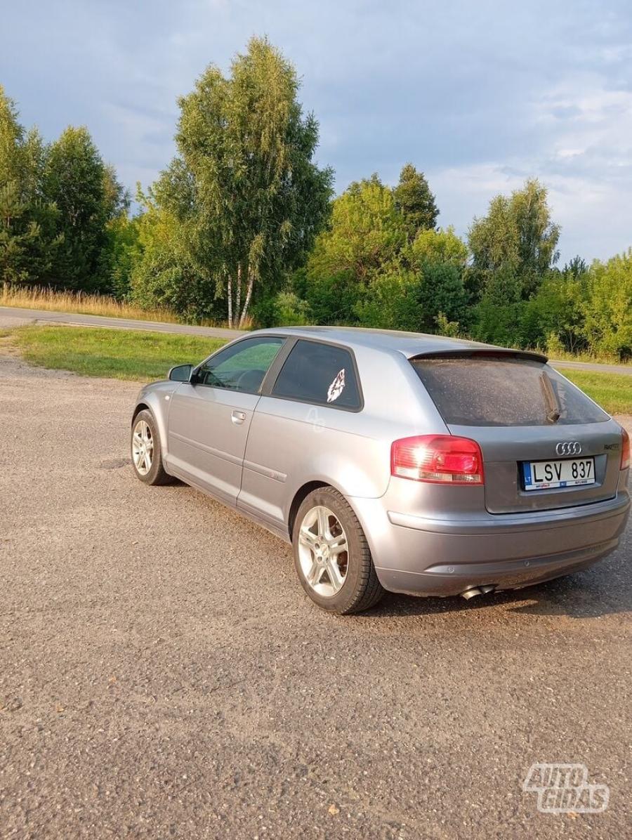 Audi A3 2005 Viļņa, ar dzinēja tilpumu 2.00 L un nobraukumu 290 tūkst. km par 1350 €, foto 7 vietnē AUTOMOTO.COM.LV