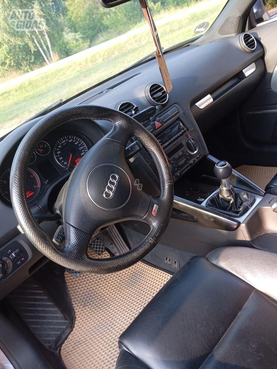 Audi A3 2005 Viļņa, ar dzinēja tilpumu 2.00 L un nobraukumu 290 tūkst. km par 1350 €, foto 12 vietnē AUTOMOTO.COM.LV