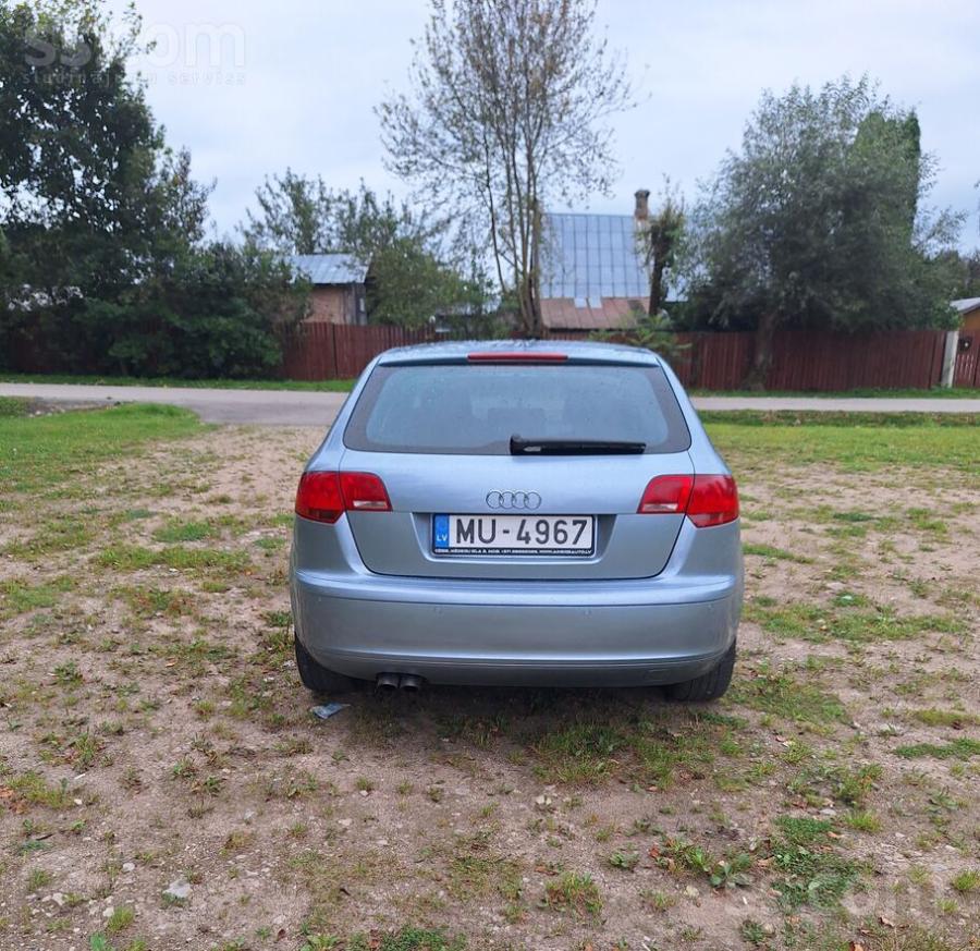 Audi A3 2006 Ludza, ar dzinēja tilpumu 2.00 L un nobraukumu 298 tūkst. km par 3100 €, foto 6 vietnē AUTOMOTO.COM.LV