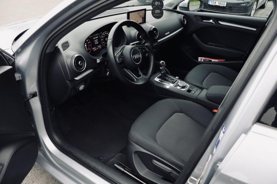 Audi A3 2017 in Tallinn, with an engine capacity of 1.40 L and mileage of 150 thousand km for 15900 €, photo 14 on AUTOMOTO.COM.LV