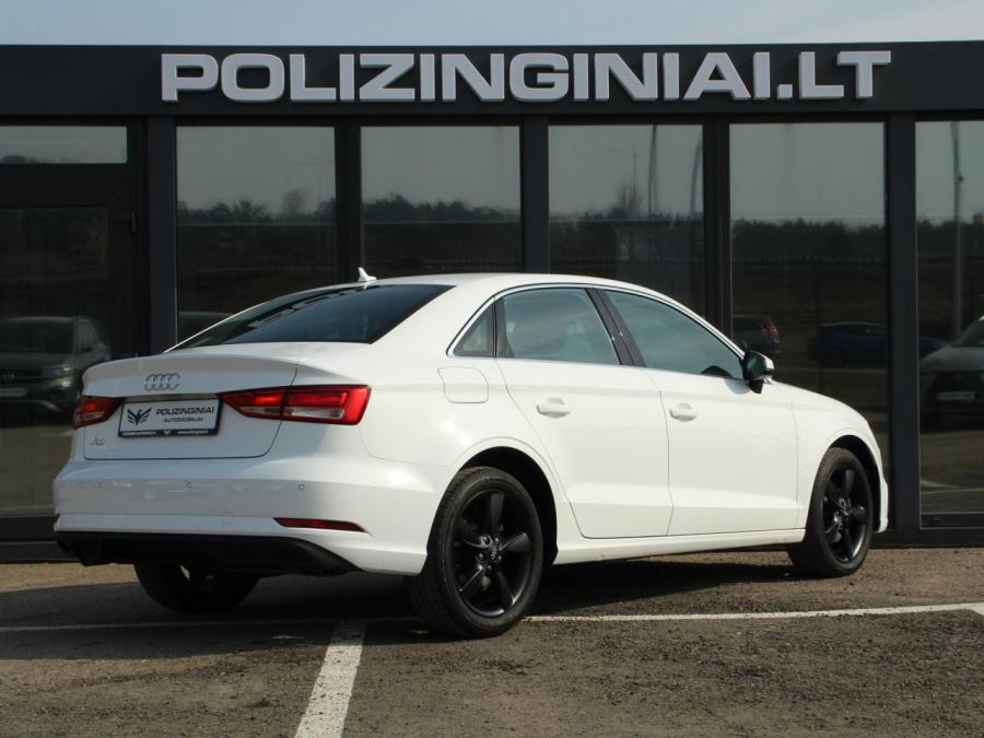 Audi A3 2018 in Vilnius, with an engine capacity of 1.60 L and mileage of 63 thousand km for 14350 €, photo 5 on AUTOMOTO.COM.LV