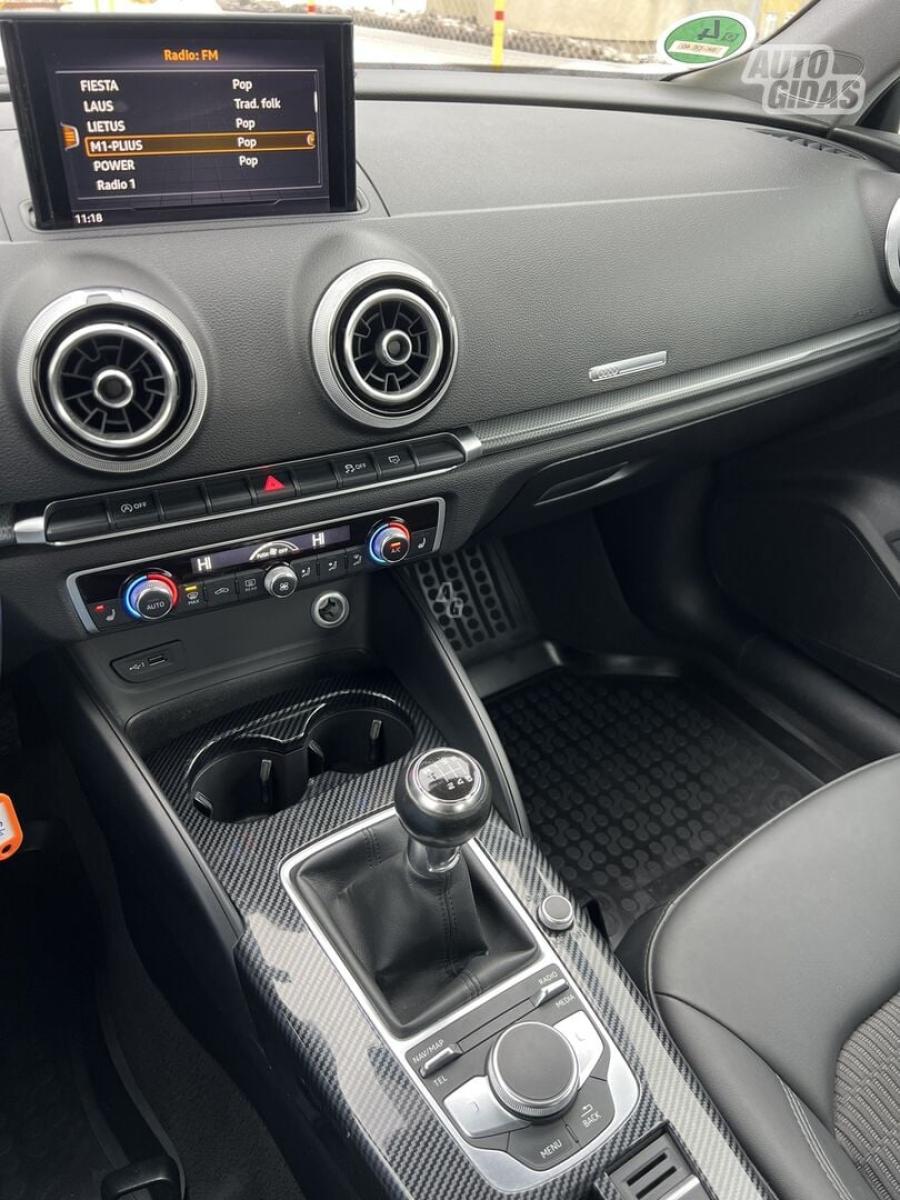 Audi A3 2019 in Vilnius, with an engine capacity of 1.00 L and mileage of 85 thousand km for 13500 €, photo 20 on AUTOMOTO.COM.LV