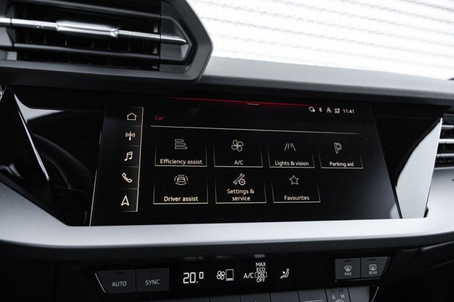 Audi A3 2026 in Marupe, with an engine capacity of 1.50 L and mileage of 34 thousand km for 31900 €, photo 16 on AUTOMOTO.COM.LV