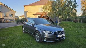 Pelēks Audi a3-sportback 2018 Viļņa, ar dzinēja tilpumu 1.97 L un nobraukumu 155 tūkst. km par 11750 €, foto  vietnē AUTOMOTO.COM.LV