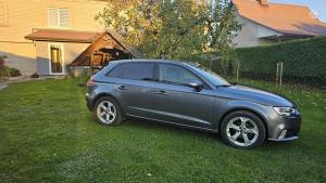 Grey Audi a3-sportback 2018 in Vilnius, with an engine capacity of 1.97 L and mileage of 155 thousand km for 11750 €, photo 6 on AUTOMOTO.COM.LV