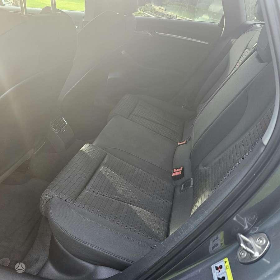 Grey Audi a3-sportback 2018 in Vilnius, with an engine capacity of 1.97 L and mileage of 155 thousand km for 11750 €, photo 13 on AUTOMOTO.COM.LV