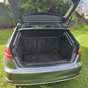 Grey Audi a3-sportback 2018 in Vilnius, with an engine capacity of 1.97 L and mileage of 155 thousand km for 11750 €, photo 17 on AUTOMOTO.COM.LV