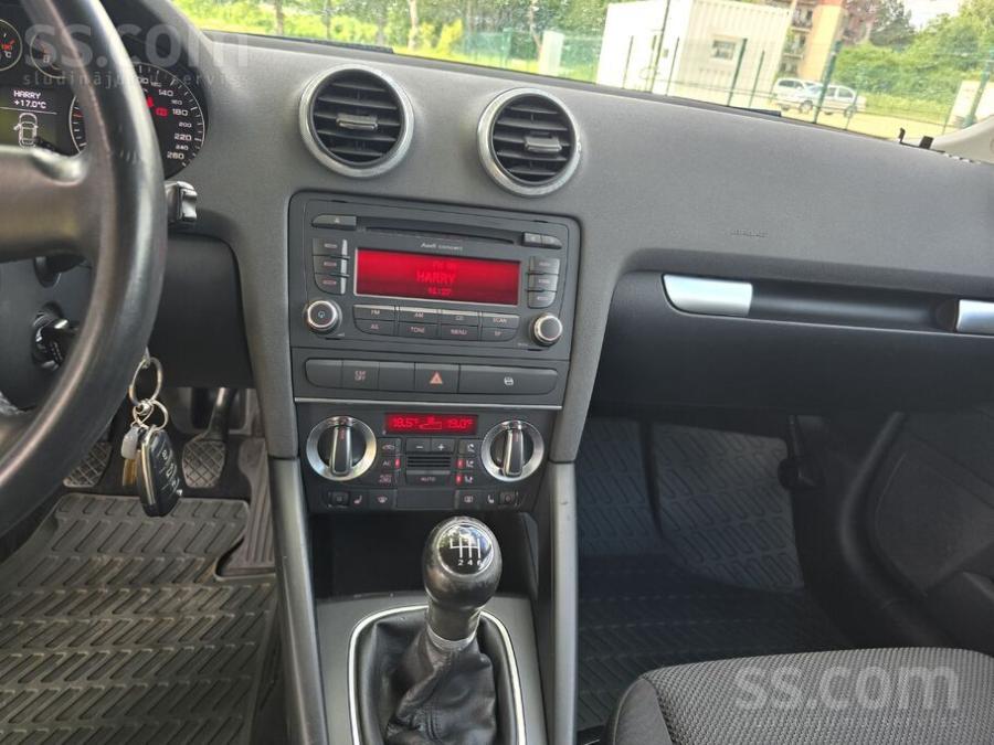Audi A3 2009 Rīga, ar dzinēja tilpumu 1.40 L un nobraukumu 268 tūkst. km par 3390 €, foto 13 vietnē AUTOMOTO.COM.LV