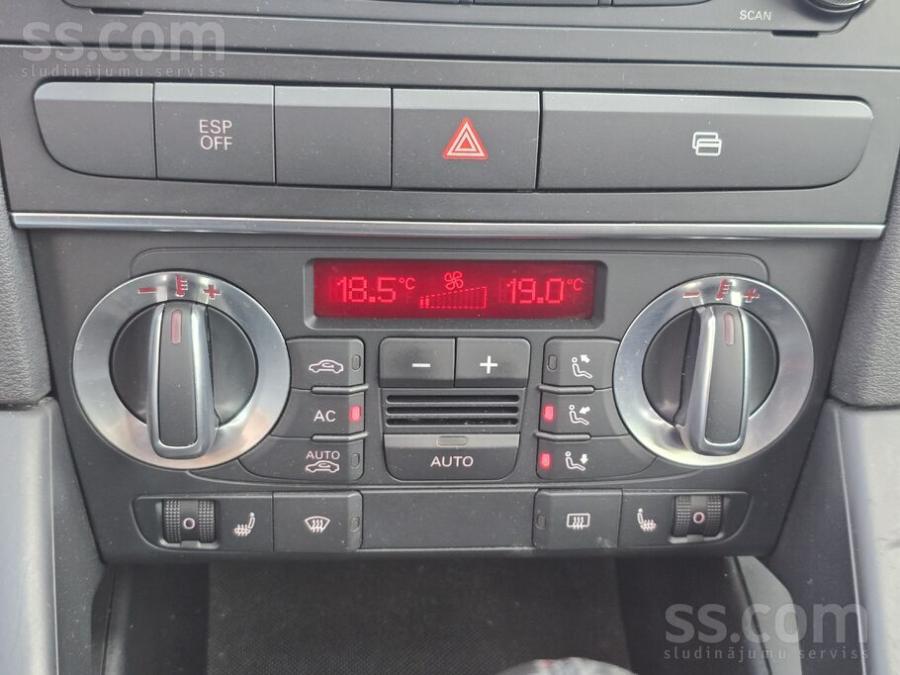 Audi A3 2009 Rīga, ar dzinēja tilpumu 1.40 L un nobraukumu 268 tūkst. km par 3390 €, foto 19 vietnē AUTOMOTO.COM.LV