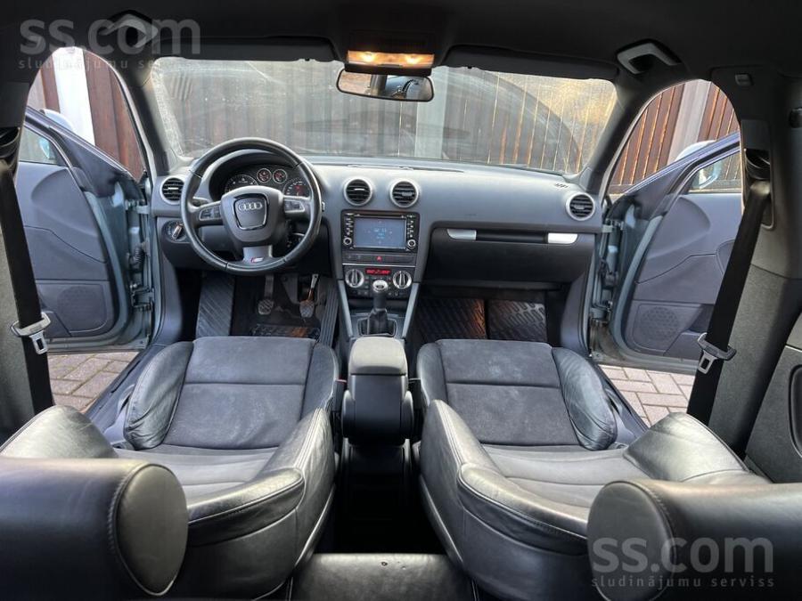 Audi A3 2010 in Riga, with an engine capacity of 1.60 L and mileage of 218 thousand km for 4550 €, photo 12 on AUTOMOTO.COM.LV