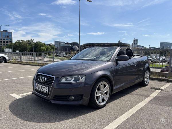 Violet Audi A3 2008 in Vilnius, with an engine capacity of 1.80 L and mileage of 279 thousand km for 4900 €, photo 1 on AUTOMOTO.COM.LV