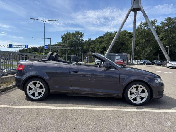 Violet Audi A3 2008 in Vilnius, with an engine capacity of 1.80 L and mileage of 279 thousand km for 4900 €, photo 3 on AUTOMOTO.COM.LV
