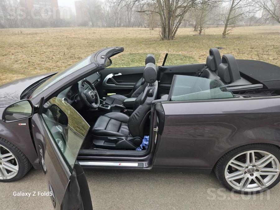 Violet Audi A3 2009 in Riga, with an engine capacity of 2.00 L and mileage of 113 thousand km for 6500 €, photo 15 on AUTOMOTO.COM.LV