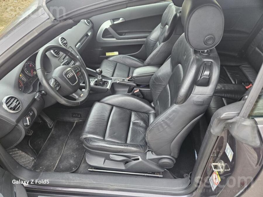 Violet Audi A3 2009 in Riga, with an engine capacity of 2.00 L and mileage of 113 thousand km for 6500 €, photo 16 on AUTOMOTO.COM.LV