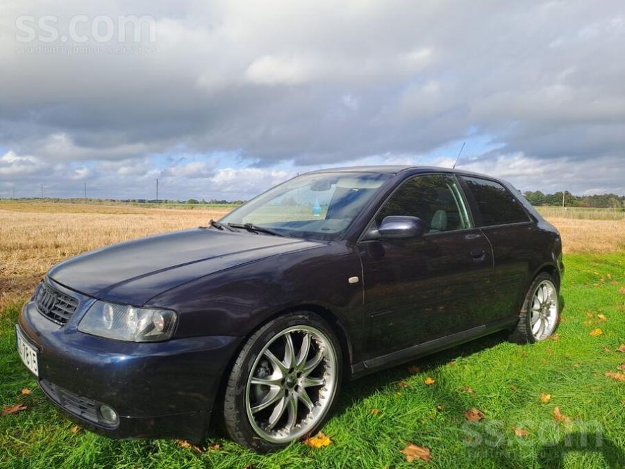 Violet Audi A3 2002 in Valmiera, with an engine capacity of 1.90 L and mileage of 373 thousand km for 1600 €, photo 5 on AUTOMOTO.COM.LV