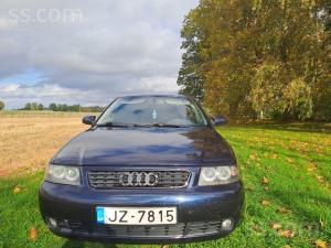 Violet Audi A3 2002 in Valmiera, with an engine capacity of 1.90 L and mileage of 373 thousand km for 1600 €, photo 7 on AUTOMOTO.COM.LV