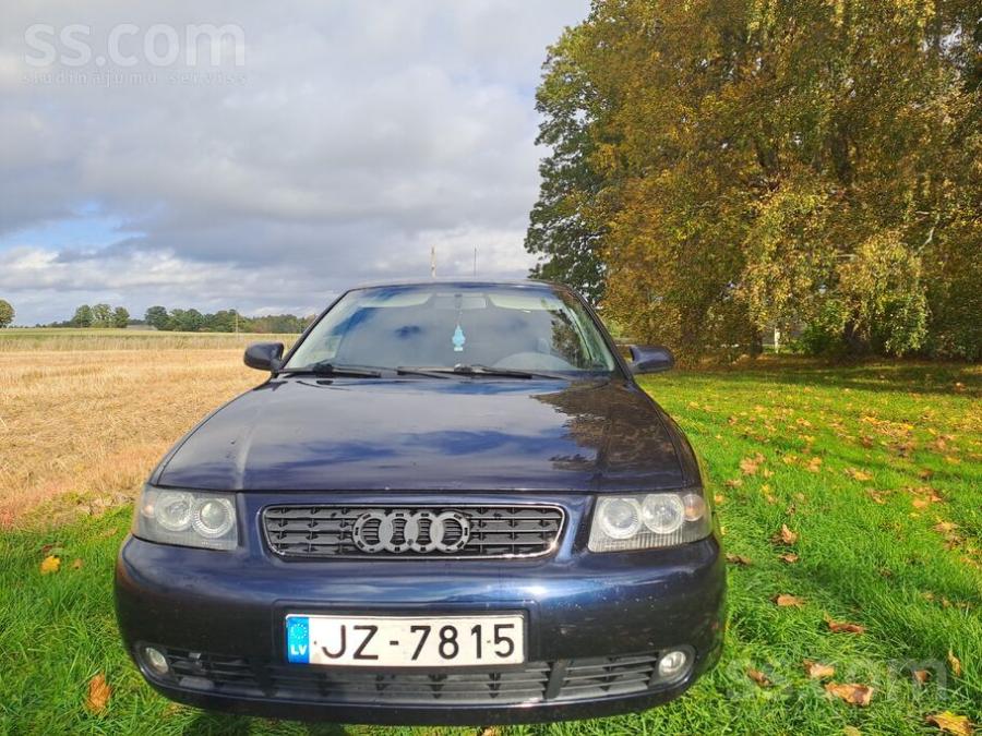 Violet Audi A3 2002 in Valmiera, with an engine capacity of 1.90 L and mileage of 373 thousand km for 1600 €, photo 7 on AUTOMOTO.COM.LV