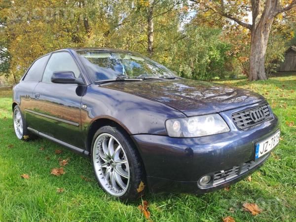 Violet Audi A3 2002 in Valmiera, with an engine capacity of 1.90 L and mileage of 373 thousand km for 1600 €, photo 8 on AUTOMOTO.COM.LV