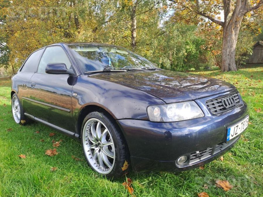 Violet Audi A3 2002 in Valmiera, with an engine capacity of 1.90 L and mileage of 373 thousand km for 1600 €, photo 8 on AUTOMOTO.COM.LV