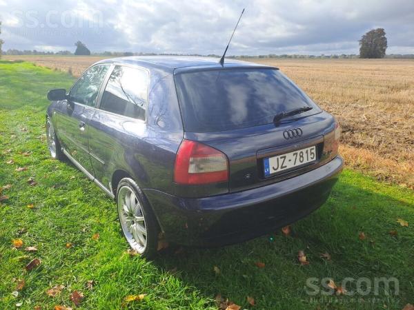 Violet Audi A3 2002 in Valmiera, with an engine capacity of 1.90 L and mileage of 373 thousand km for 1600 €, photo 10 on AUTOMOTO.COM.LV