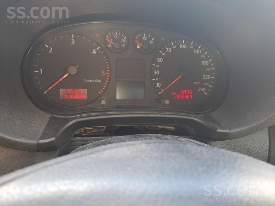 Violet Audi A3 2002 in Valmiera, with an engine capacity of 1.90 L and mileage of 373 thousand km for 1600 €, photo 13 on AUTOMOTO.COM.LV