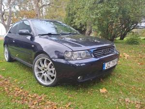 Violet Audi A3 2002 in Valmiera, with an engine capacity of 1.90 L and mileage of 373 thousand km for 1600 €, photo 17 on AUTOMOTO.COM.LV