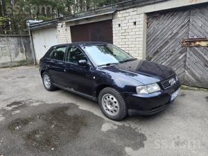 Violet Audi A3 1999 in Riga, with an engine capacity of 1.60 L and mileage of 219 thousand km for 650 €, photo  on AUTOMOTO.COM.LV