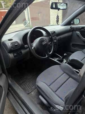 Violet Audi A3 1999 in Riga, with an engine capacity of 1.60 L and mileage of 219 thousand km for 650 €, photo 6 on AUTOMOTO.COM.LV