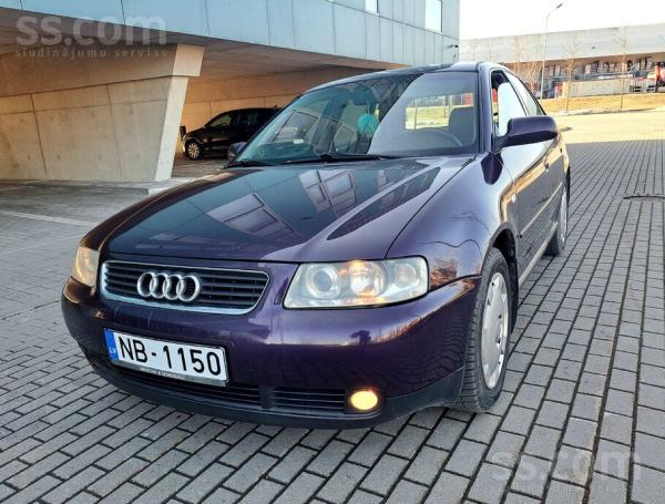 Violets Audi A3 2000 Jēkabpils, ar dzinēja tilpumu 1.90 L un nobraukumu 275 tūkst. km par 1690 €, foto 1 vietnē AUTOMOTO.COM.LV