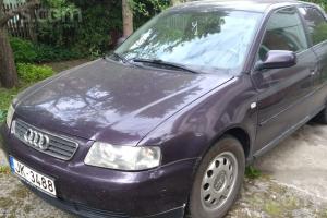 Violets Audi A3 2000 Rīga, ar dzinēja tilpumu 1.90 L un nobraukumu 435 tūkst. km par 1200 €, foto  vietnē AUTOMOTO.COM.LV