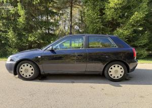 Violets Audi A3 2001 Vievis, ar dzinēja tilpumu 1.90 L un nobraukumu 290 tūkst. km par 880 €, foto 9 vietnē AUTOMOTO.COM.LV