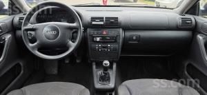 Violet Audi A3 2003 in Valmiera, with an engine capacity of 1.60 L and mileage of 255 thousand km for 1100 €, photo 8 on AUTOMOTO.COM.LV