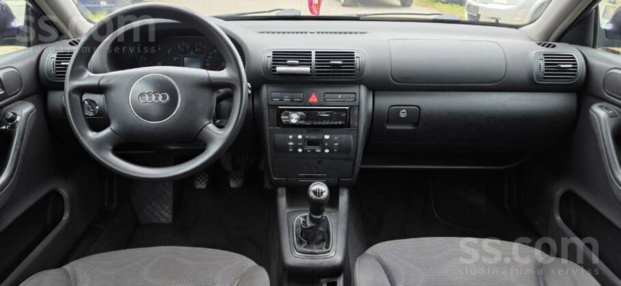 Violet Audi A3 2003 in Valmiera, with an engine capacity of 1.60 L and mileage of 255 thousand km for 1100 €, photo 8 on AUTOMOTO.COM.LV