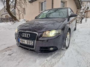 Violet Audi A3 2006 in Vilnius, with an engine capacity of 1.97 L and mileage of 339 thousand km for 3200 €, photo 6 on AUTOMOTO.COM.LV