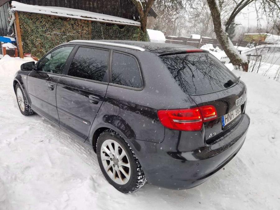 Violet Audi A3 2006 in Vilnius, with an engine capacity of 1.97 L and mileage of 339 thousand km for 3200 €, photo 9 on AUTOMOTO.COM.LV