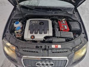 Violet Audi A3 2006 in Vilnius, with an engine capacity of 1.97 L and mileage of 339 thousand km for 3200 €, photo 12 on AUTOMOTO.COM.LV