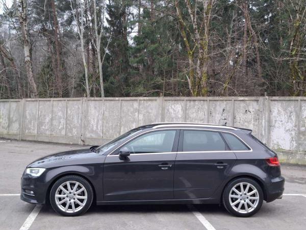 Violets Audi A3 2013 Viļņa, ar dzinēja tilpumu 1.97 L un nobraukumu 253 tūkst. km par 7700 €, foto 4 vietnē AUTOMOTO.COM.LV