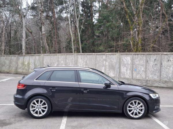 Violets Audi A3 2013 Viļņa, ar dzinēja tilpumu 1.97 L un nobraukumu 253 tūkst. km par 7700 €, foto 6 vietnē AUTOMOTO.COM.LV